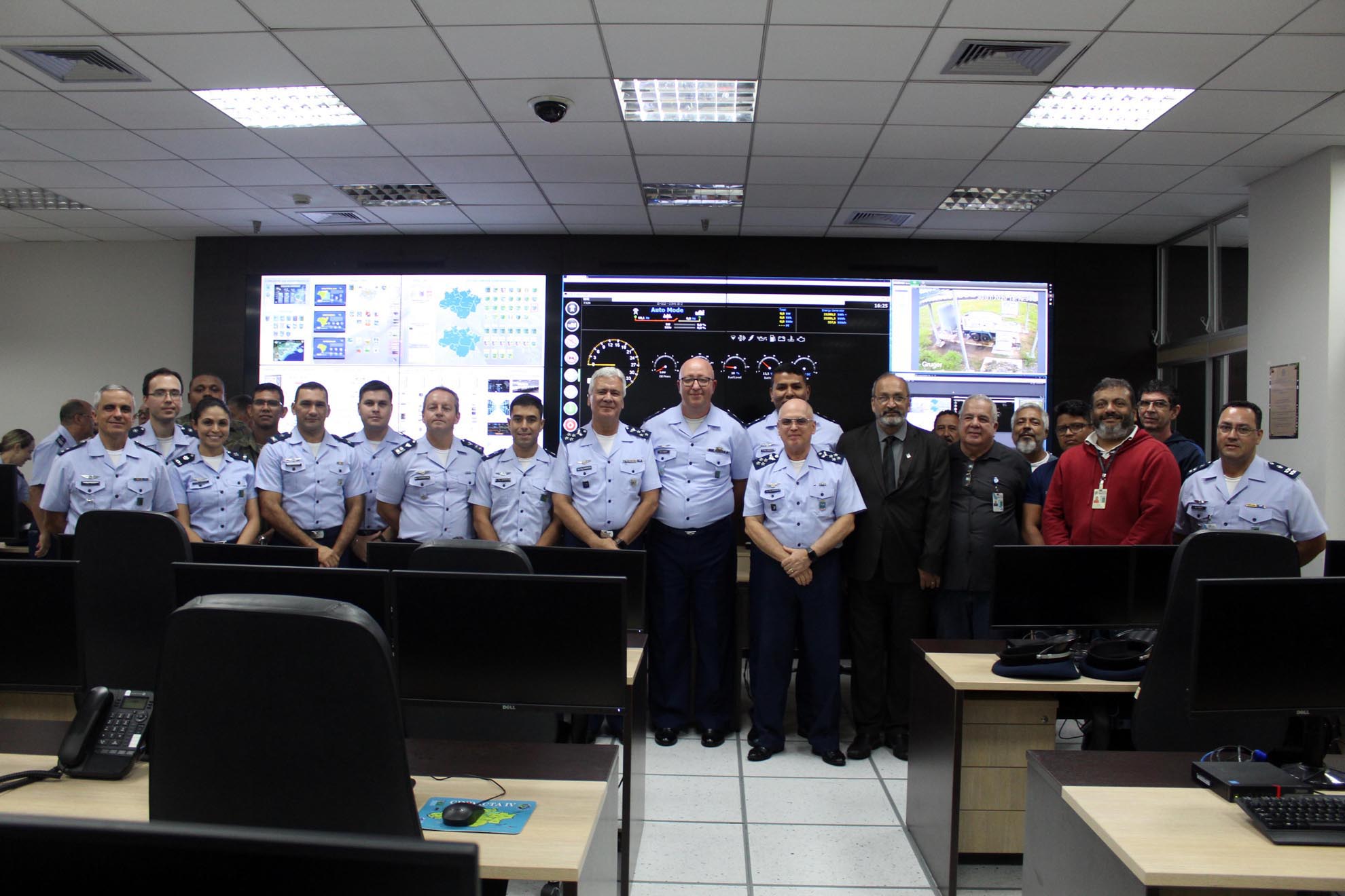 DECEA » CINDACTA IV recebe visita de ministros da Defesa do Brasil e da ...