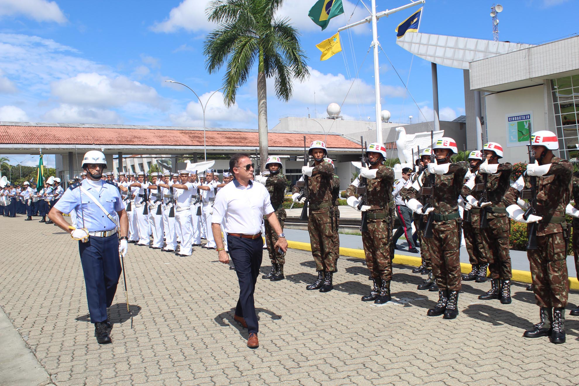 DECEA » CINDACTA IV recebe visita de ministros da Defesa do Brasil e da ...