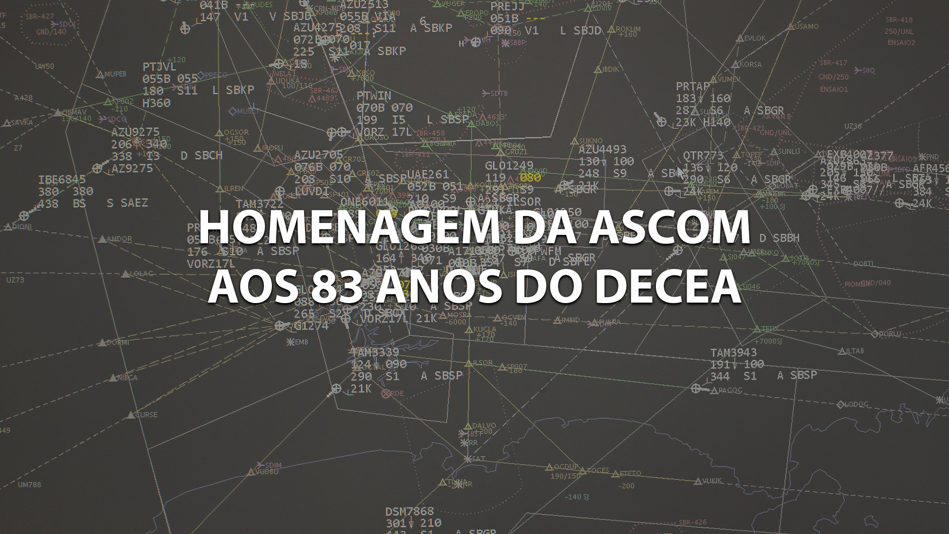 DECEA » Homenagem aos 83 anos do DECEA