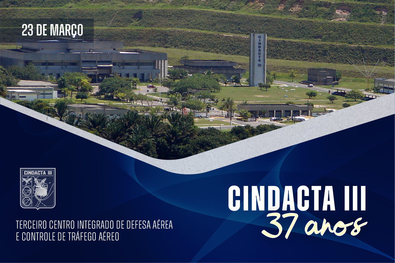 DECEA » CINDACTA III comemora 37 anos de vigilância e controle aéreo na Região Nordeste