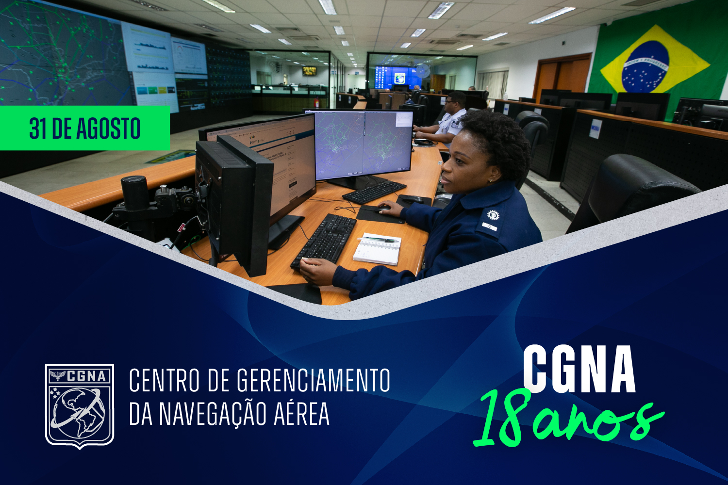 DECEA » CGNA comemora 18 anos de importante serviços prestados ao país